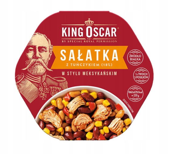 Kuchnia Kwasiora Sklep > Sałatka z tuńczykiem w stylu MEKSYKAŃSKIM 220g